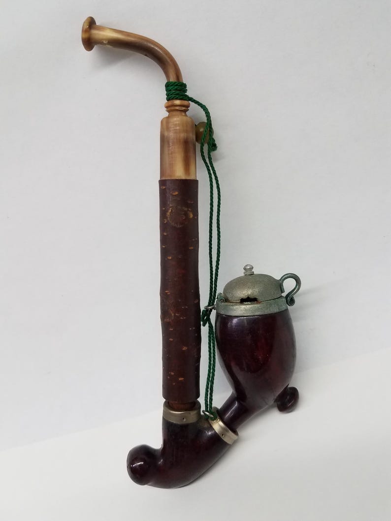 Smoking Pipe, Vintage Bavarian Hunters Pipe 1940's - Etsy