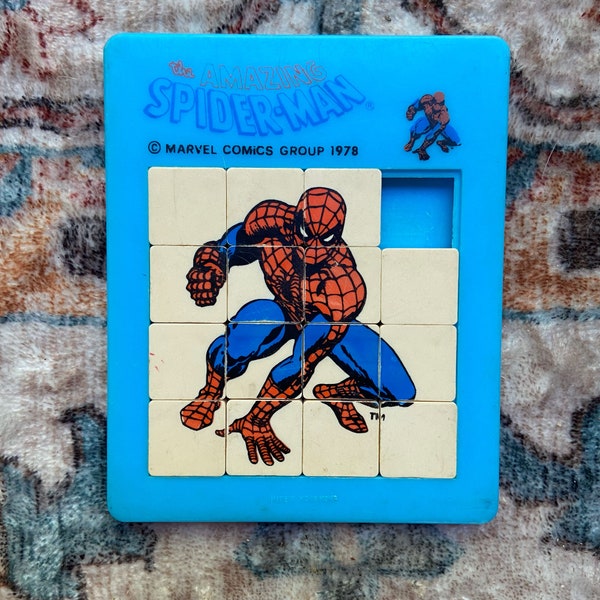 Vintage Sliding Puzzle - Etsy