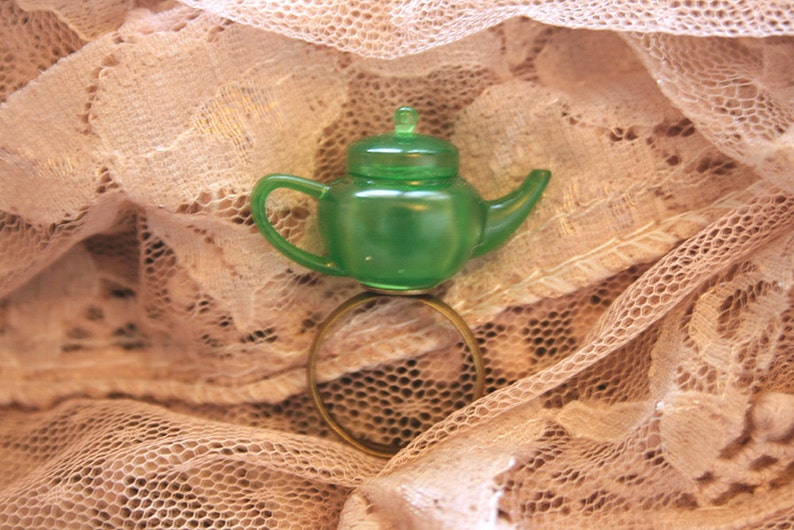 Wicked Teapot Ring - Etsy