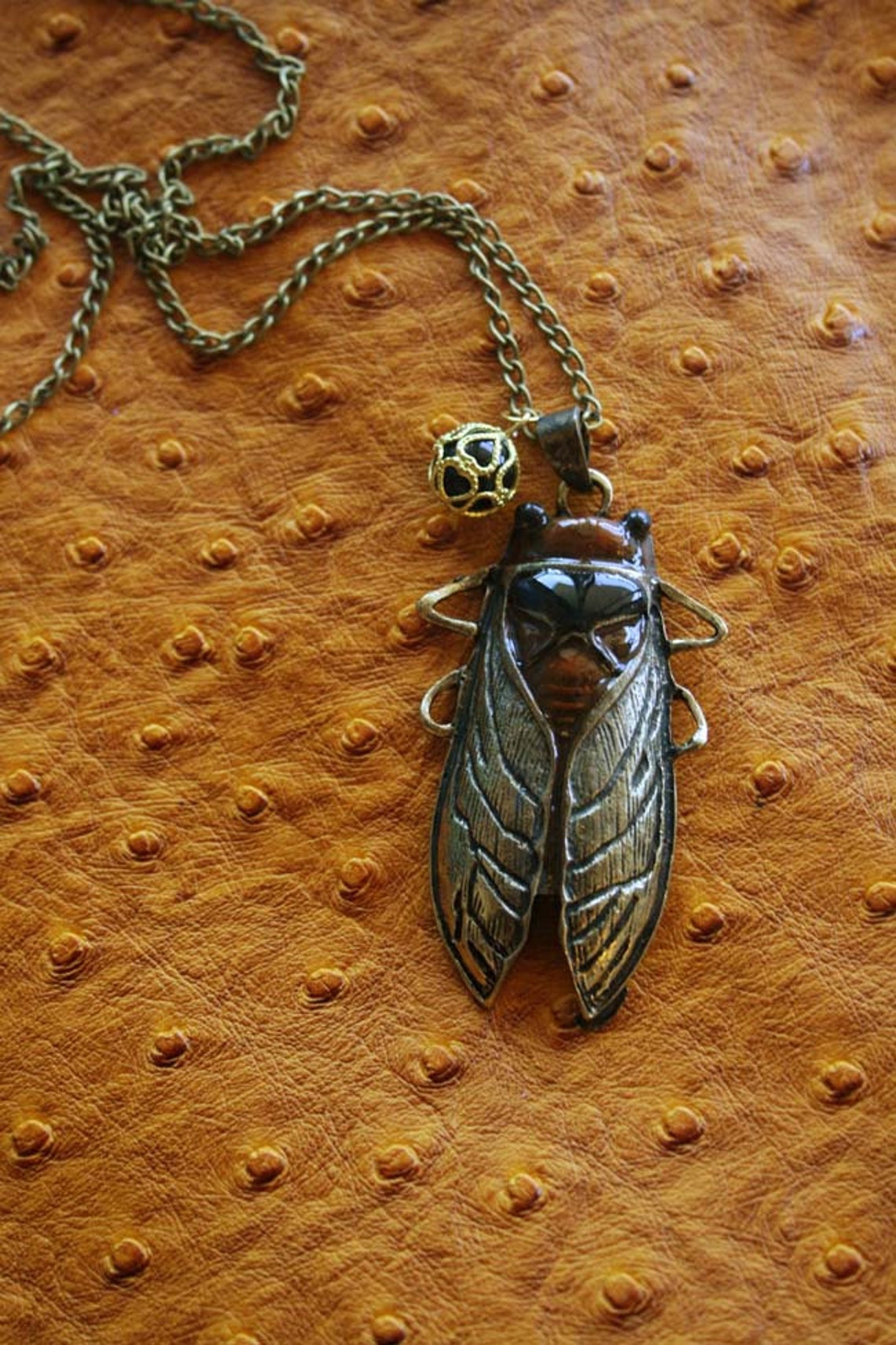 Cicada necklace | Etsy