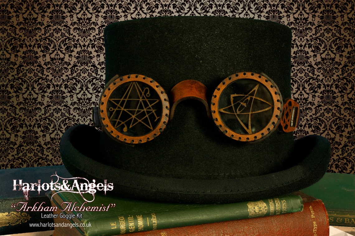 Steampunk Goggles DXF Laser Cutting Pattern Files Digital - Etsy