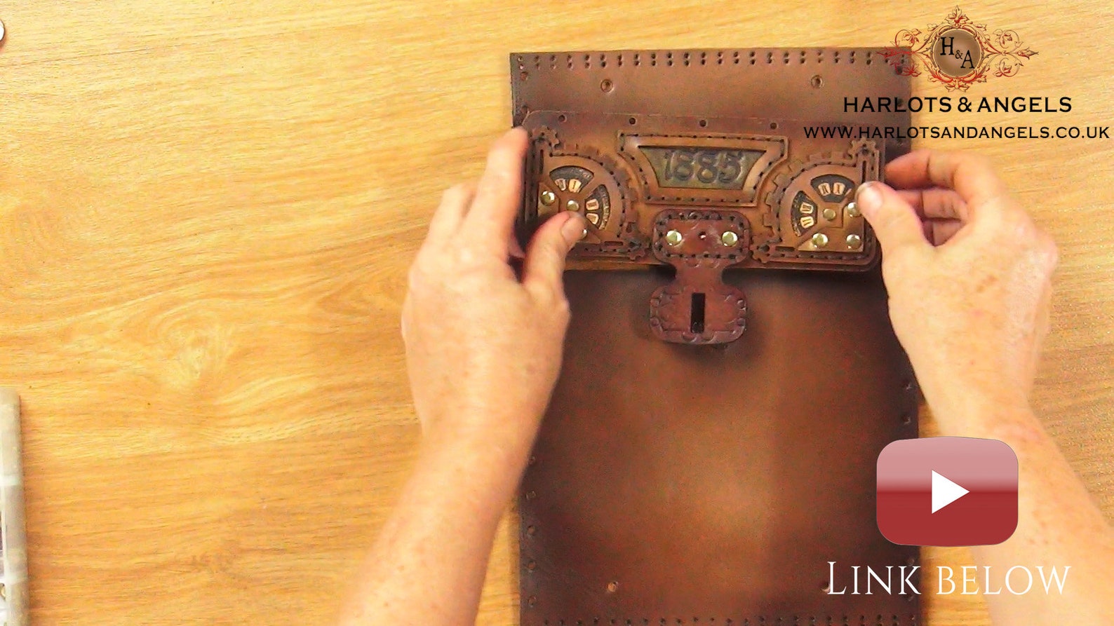 Leather Bag Pattern PDF Download Steampunk Style With Video | Etsy