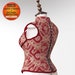 Steampunk Corset Sewing Pattern High Back Medium 26 28 30 Waists ...