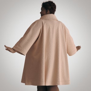 Plus Size 1950s Swing Coat Sewing Pattern: US 18-34 (digital Download ...