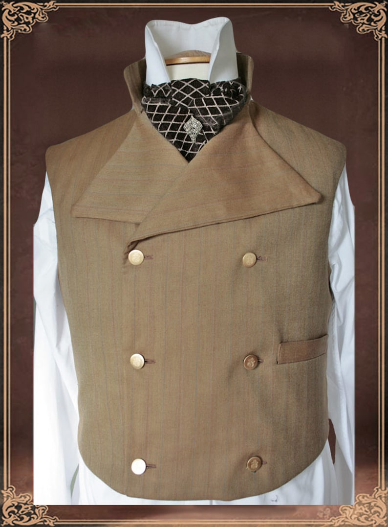 Cravat Neck Tie Sewing Pattern, Pdf Download, Steampunk Cosplay ...