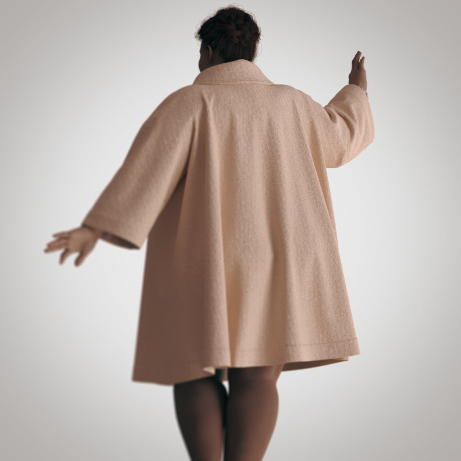 Plus Size Vintage 1950s Swing Coat Sewing Pattern, Digital Download, Us ...