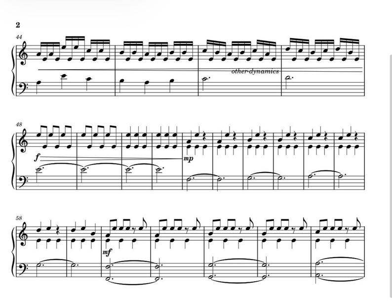 Interstellar ( the Main Theme )- H.zimmer PDF+MP3 Piano Sheet Music ...