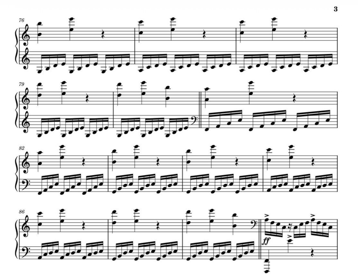 Interstellar ( the Main Theme )- H.zimmer PDF+MP3 Piano Sheet Music ...