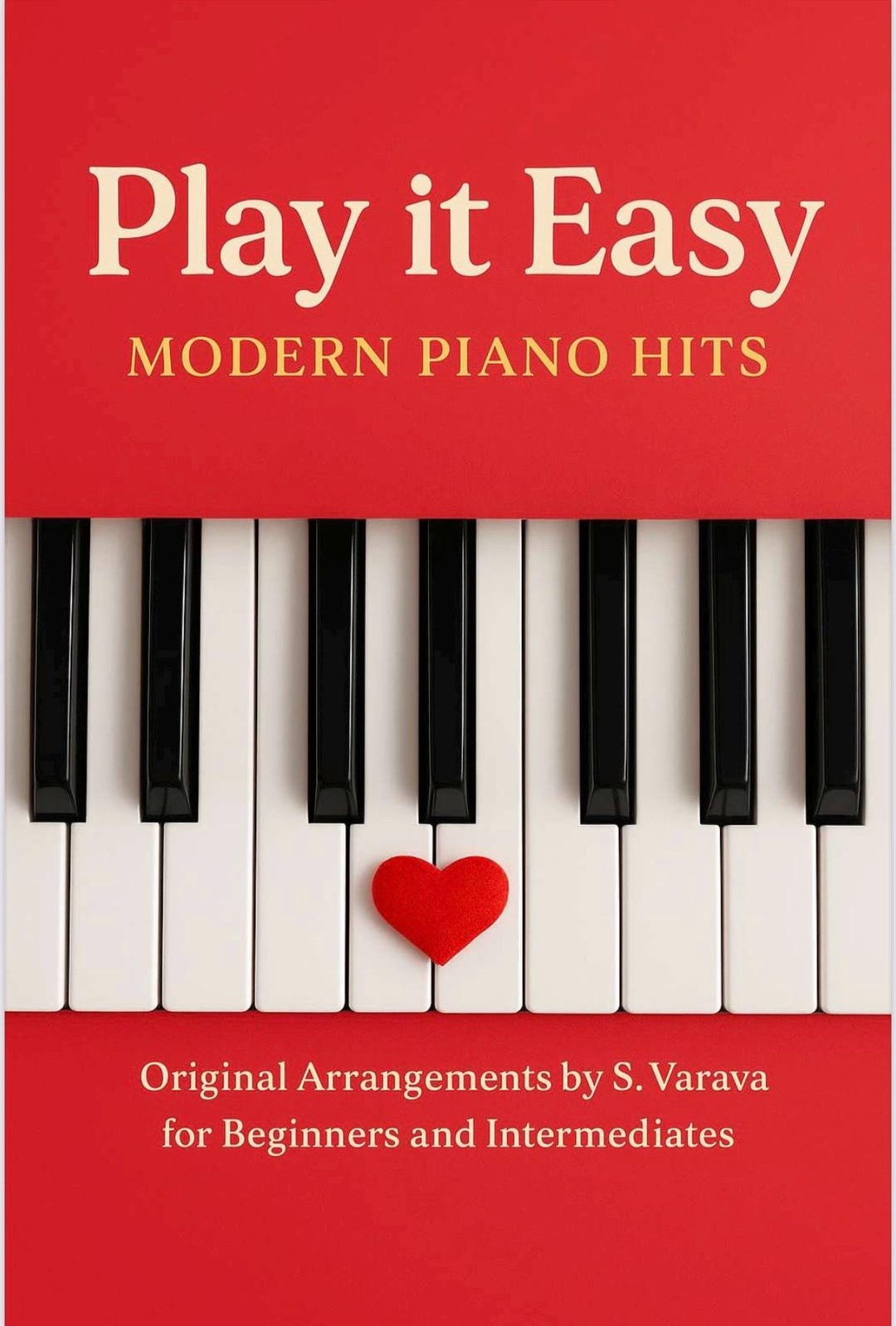 Modern Piano Hits for Beginners (12 PDF Sheets) - Original Arrangement ...