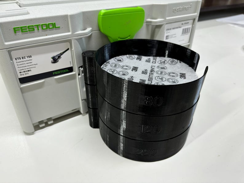 6” Sandpaper Storage for Festool EC 150 - Etsy