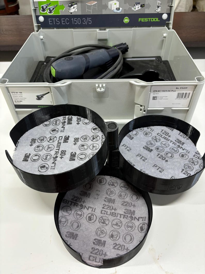 6” Sandpaper Storage for Festool EC 150 - Etsy