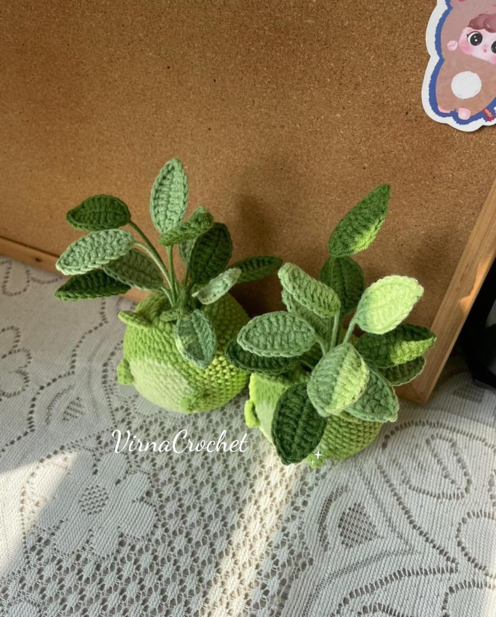 Crochet Frog Planter Pot – Handmade Amigurumi Frog Plant Holder, Cute ...
