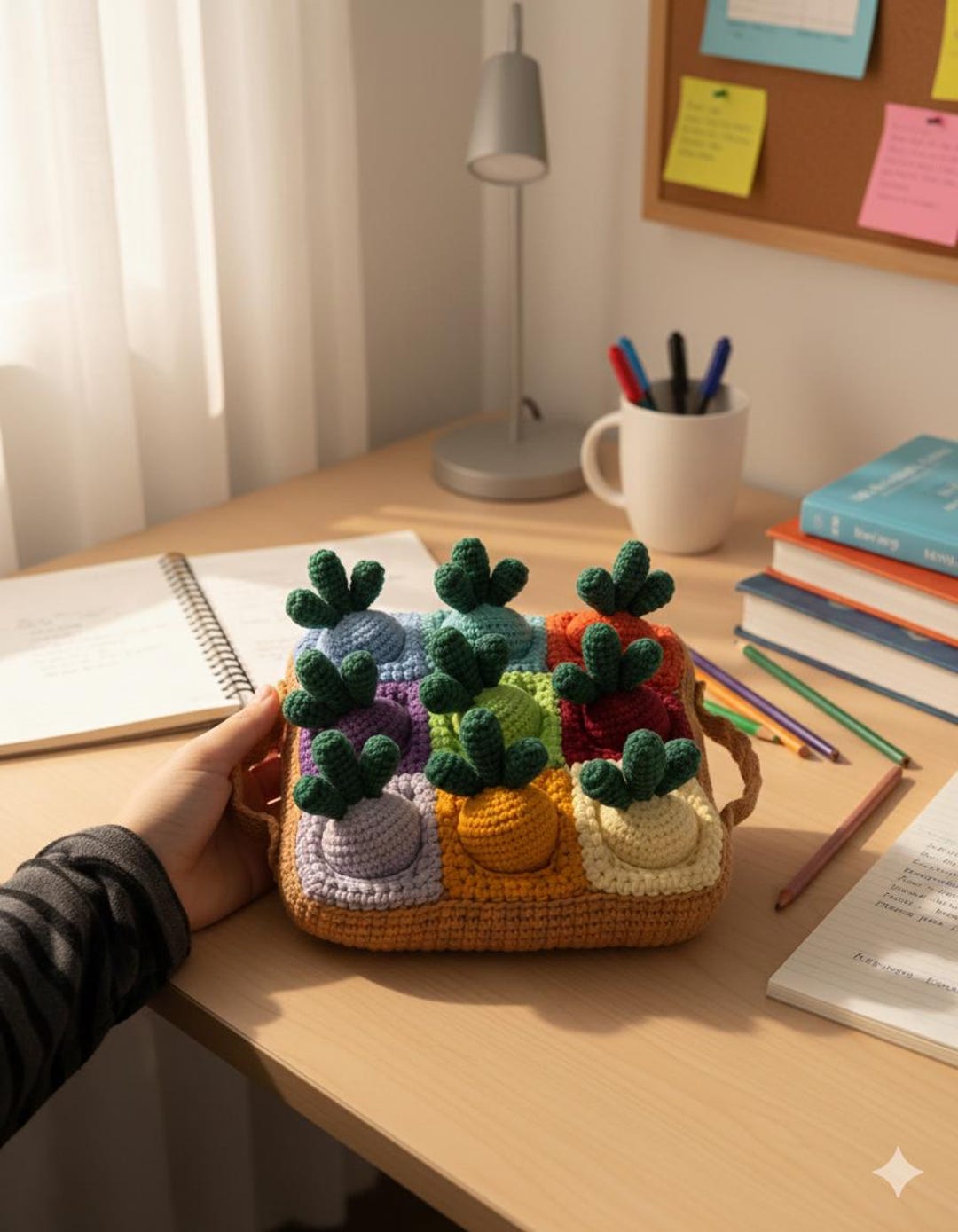 Montessori Inspired Carrot Sorting Activity: Handmade Crochet Fine ...