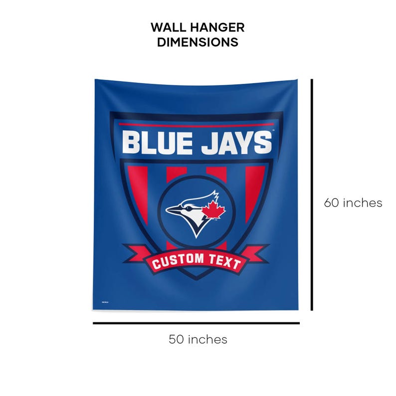 Personalized Blue Jays Wall Banner – Custom MLB Fan Decor - Etsy