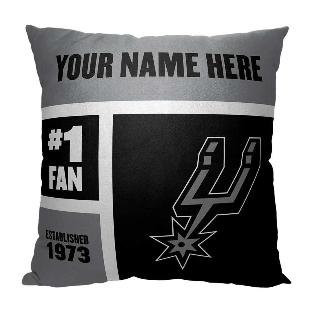 Personalized San Antonio Spurs Pillow - NBA Official Team Decor - Etsy