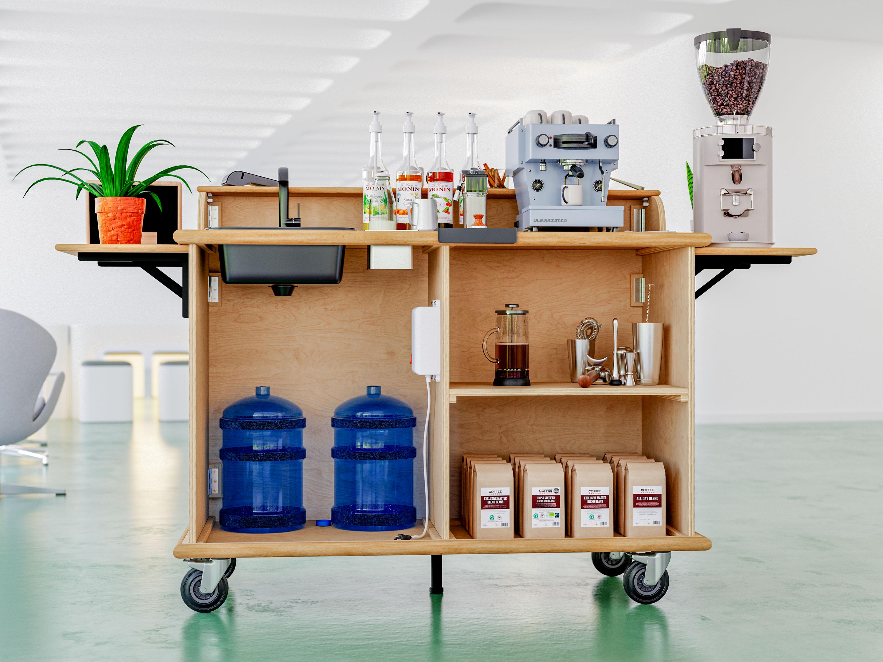 DIY PDF Collapsible Coffee Cart Plans – Build a Portable and ...