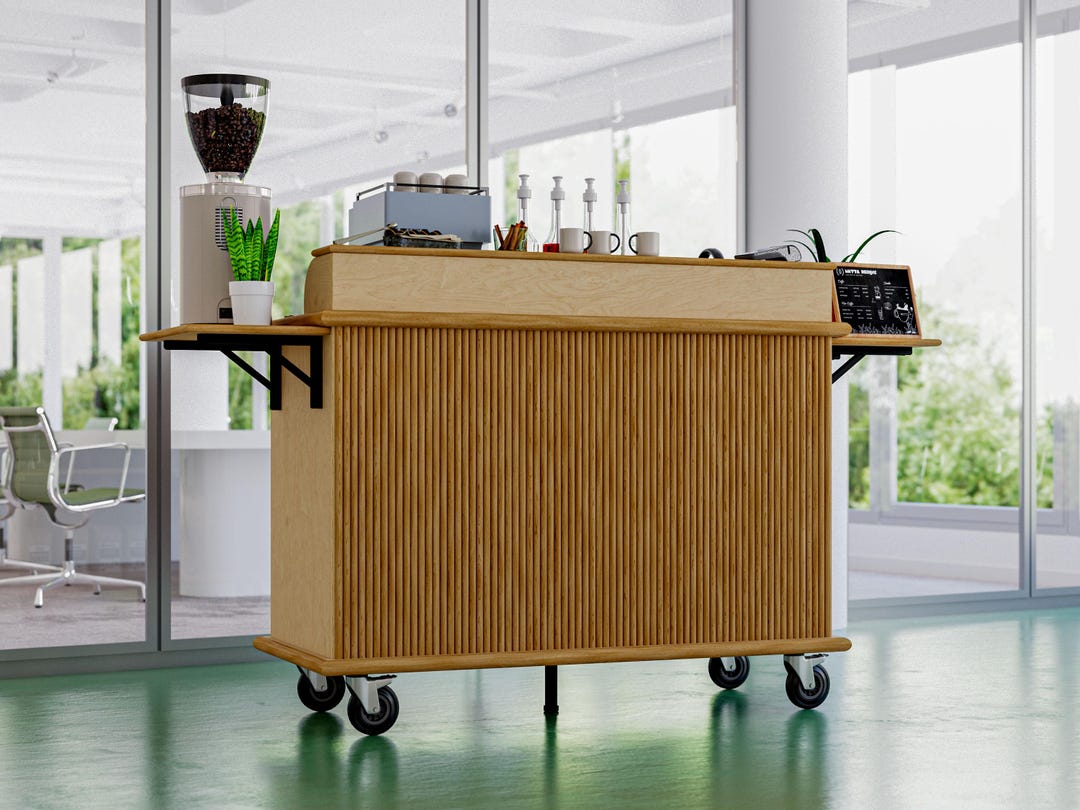 DIY PDF Collapsible Coffee Cart Plans – Build a Portable and ...