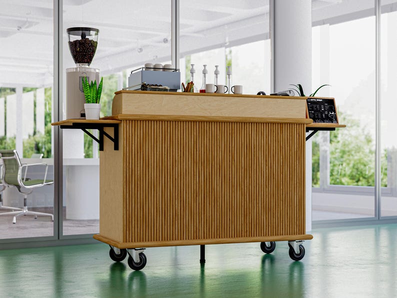 DIY PDF Collapsible Coffee Cart Plans – Build a Portable and ...