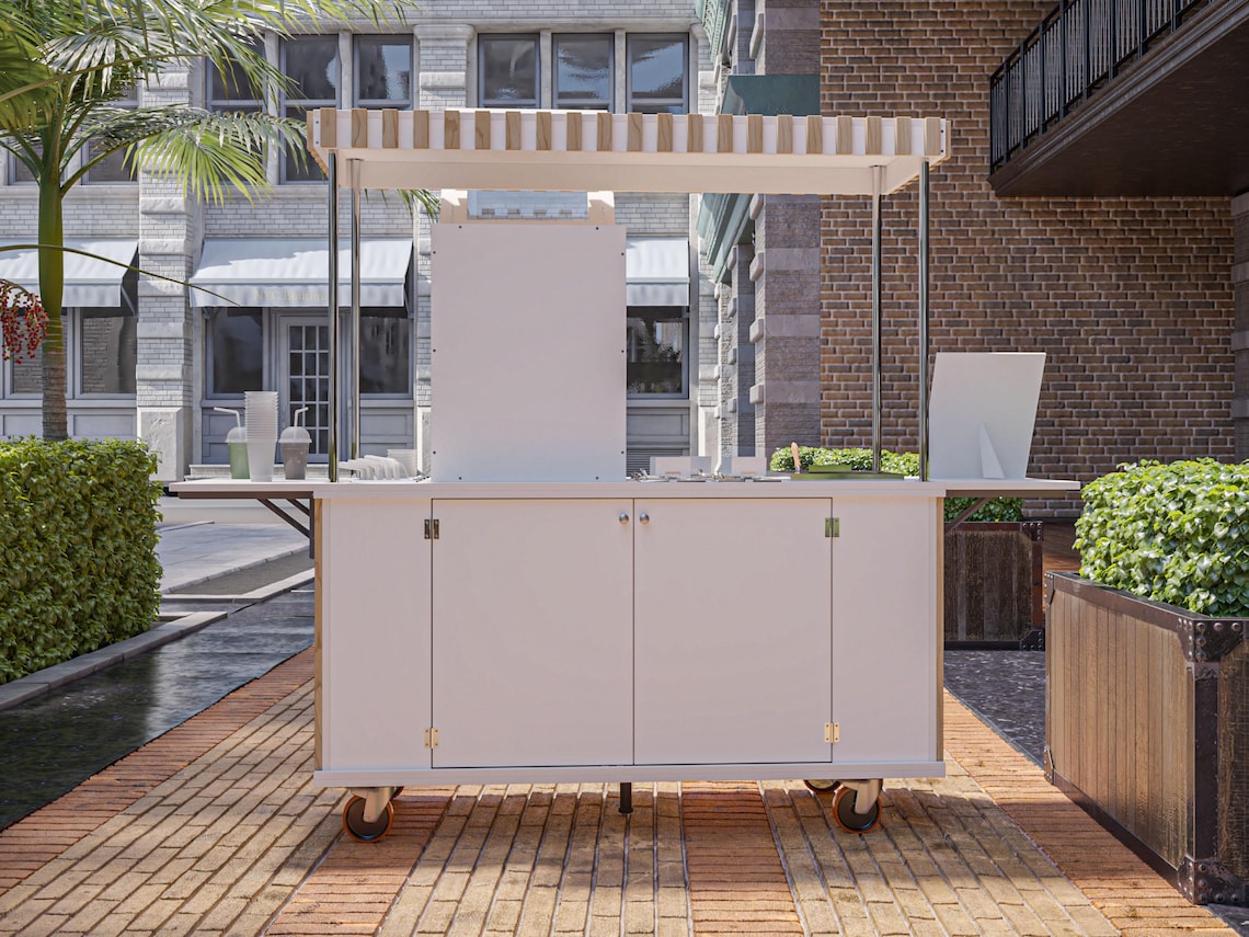 DIY PDF Collapsible Boba (bubble Tea) Cart Plans – Build a Professional ...