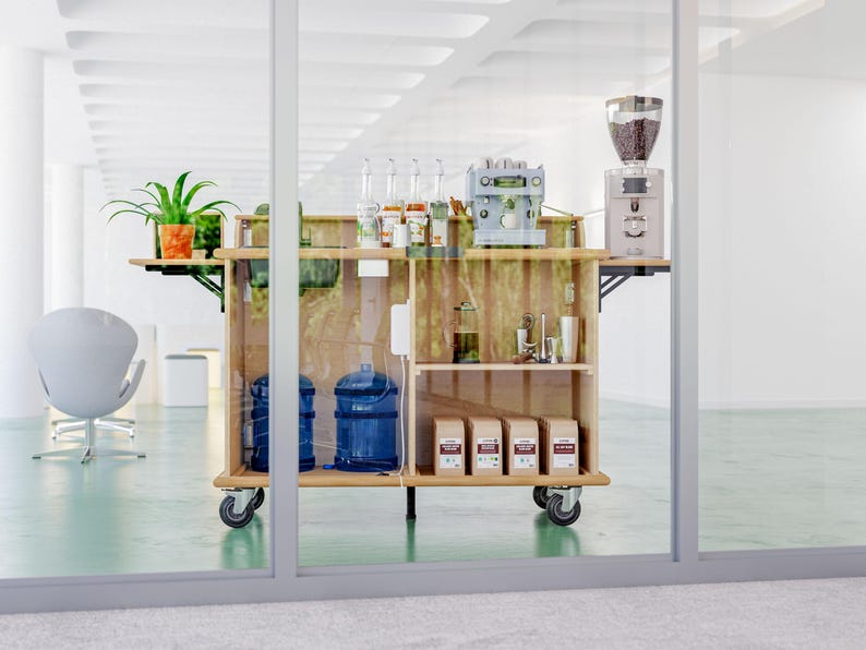 DIY PDF Collapsible Coffee Cart Plans – Build a Portable and ...