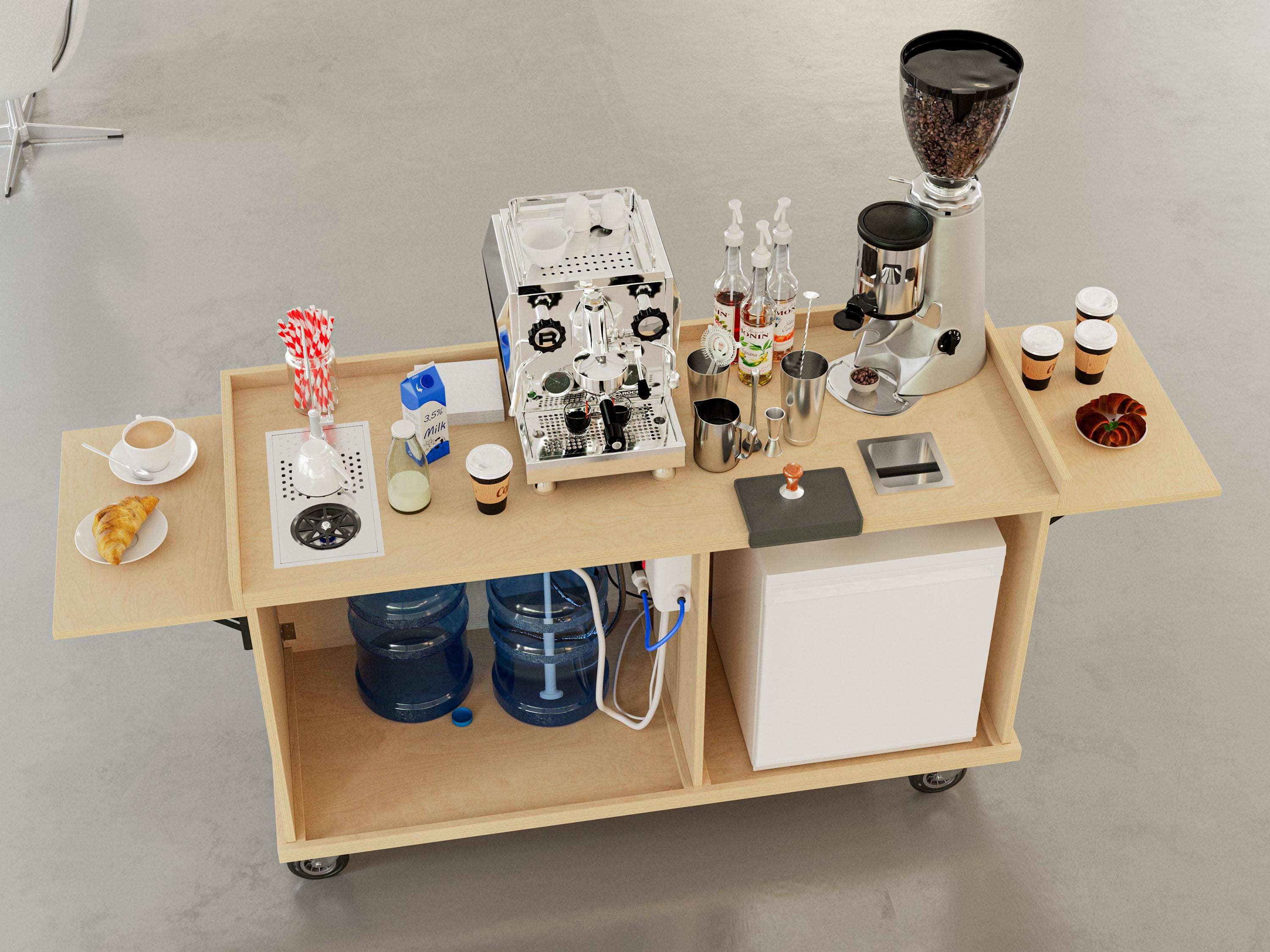 DIY PDF Collapsible Coffee Cart Premium Plans – Human-written, Not Ai ...