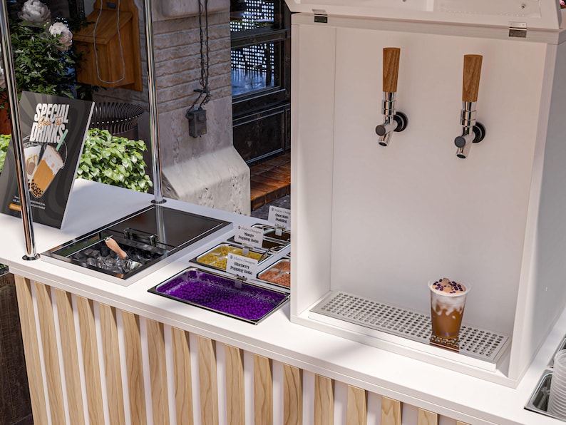 DIY PDF Collapsible Boba (bubble Tea) Cart Plans – Build a Professional ...