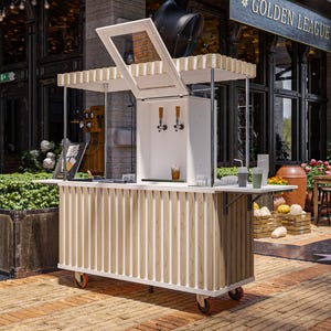 DIY PDF Collapsible Boba (bubble Tea) Cart Plans – Build a Professional ...