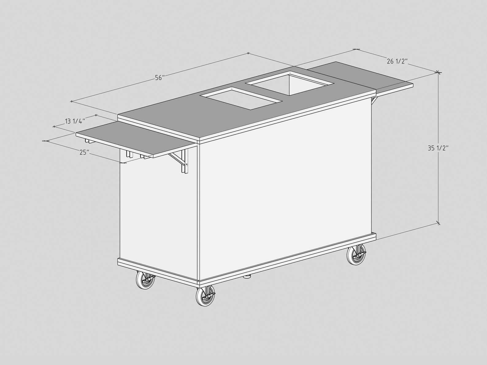 DIY PDF Collapsible Matcha Cart Plans – Build a Portable, Professional ...