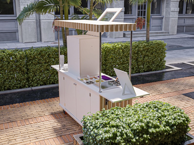DIY PDF Collapsible Boba (bubble Tea) Cart Plans – Build a Professional ...