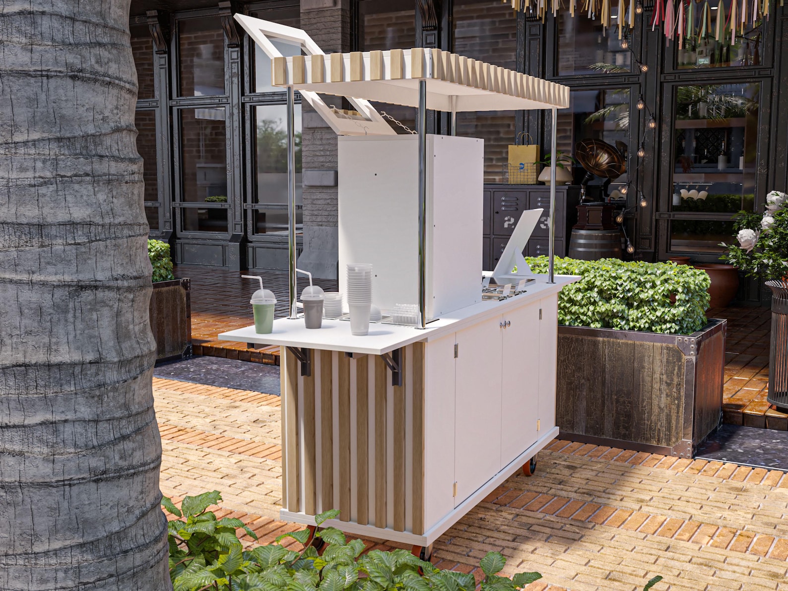 DIY PDF Collapsible Boba (bubble Tea) Cart Plans – Build a Professional ...