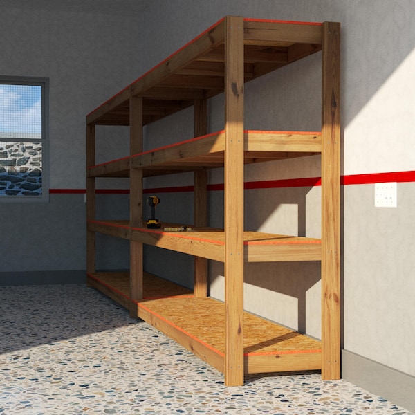 Shelf Plans Heavy Duty - Etsy