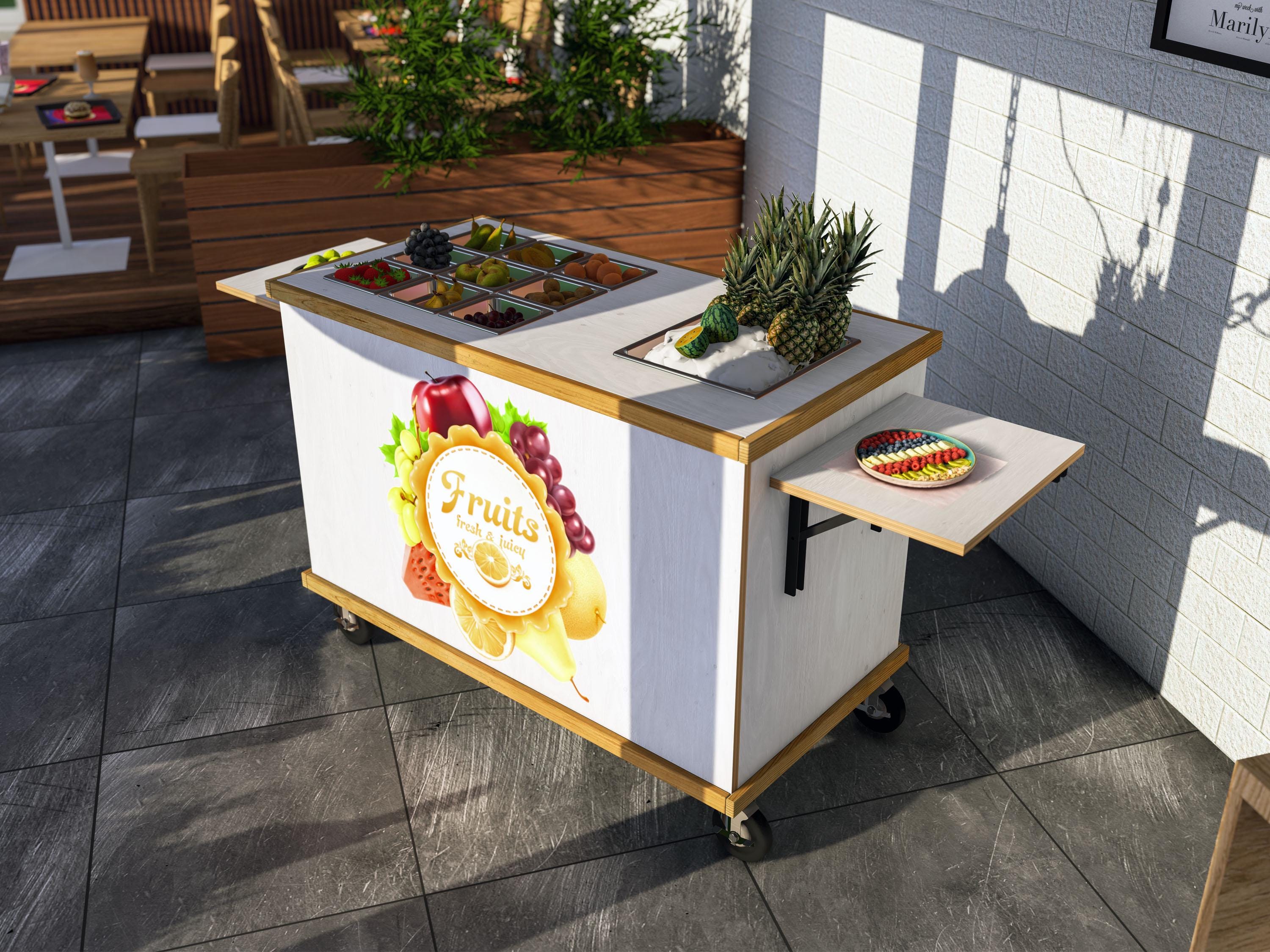 DIY PDF Collapsible Service Cart Plans, Portable Cart, Folding Cart ...