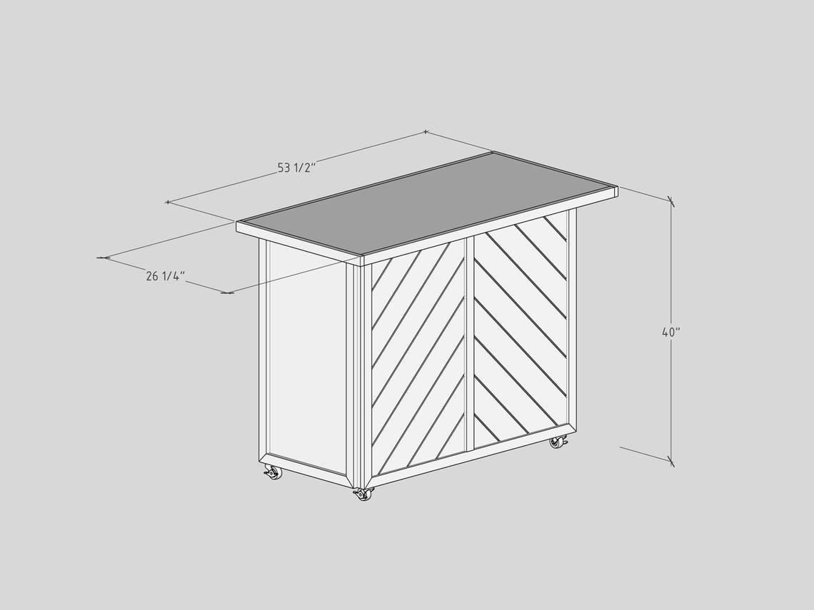 DIY PDF Collapsible Bar Plan, Candy Bar, Folding Bar, Wedding Bar ...