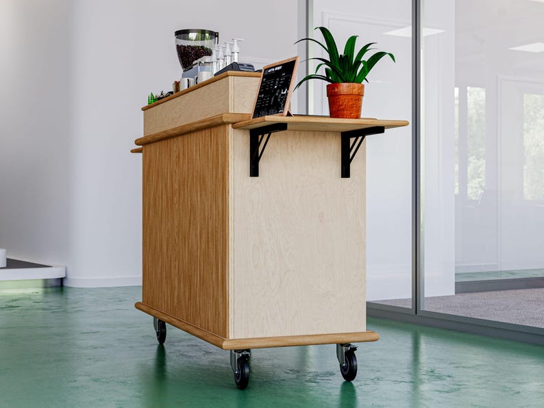 DIY PDF Collapsible Coffee Cart Plans – Build a Portable and ...