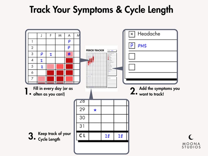Menstrual Cycle Awareness Guide – Track Phases, Hormones and Symptoms ...
