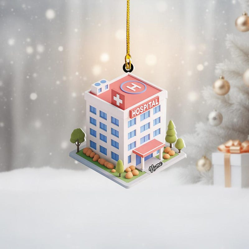 Kid Hospital Ornament - Etsy