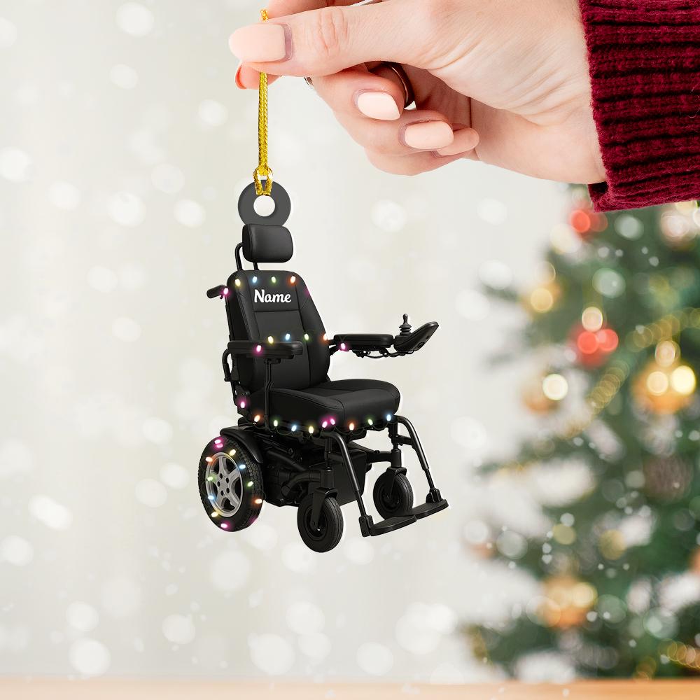 Personalized Motorized Multifunctional Wheelchair Ornament, Electric ...