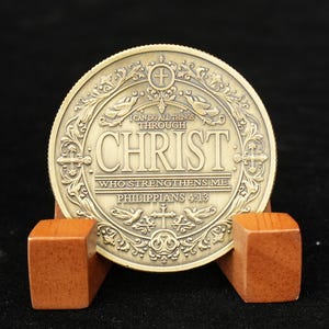 Knights Templar Challenge Coin: Christian Warrior Commemorative Token ...
