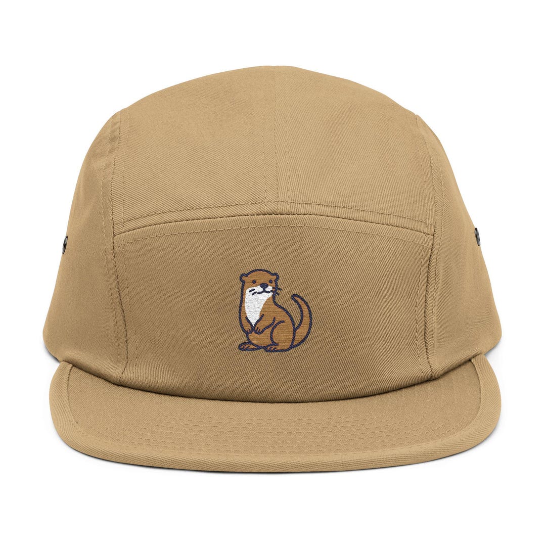 Cute Otter Embroidered Hat, Unisex Animal Lover Gift, Casual Summer Cap ...