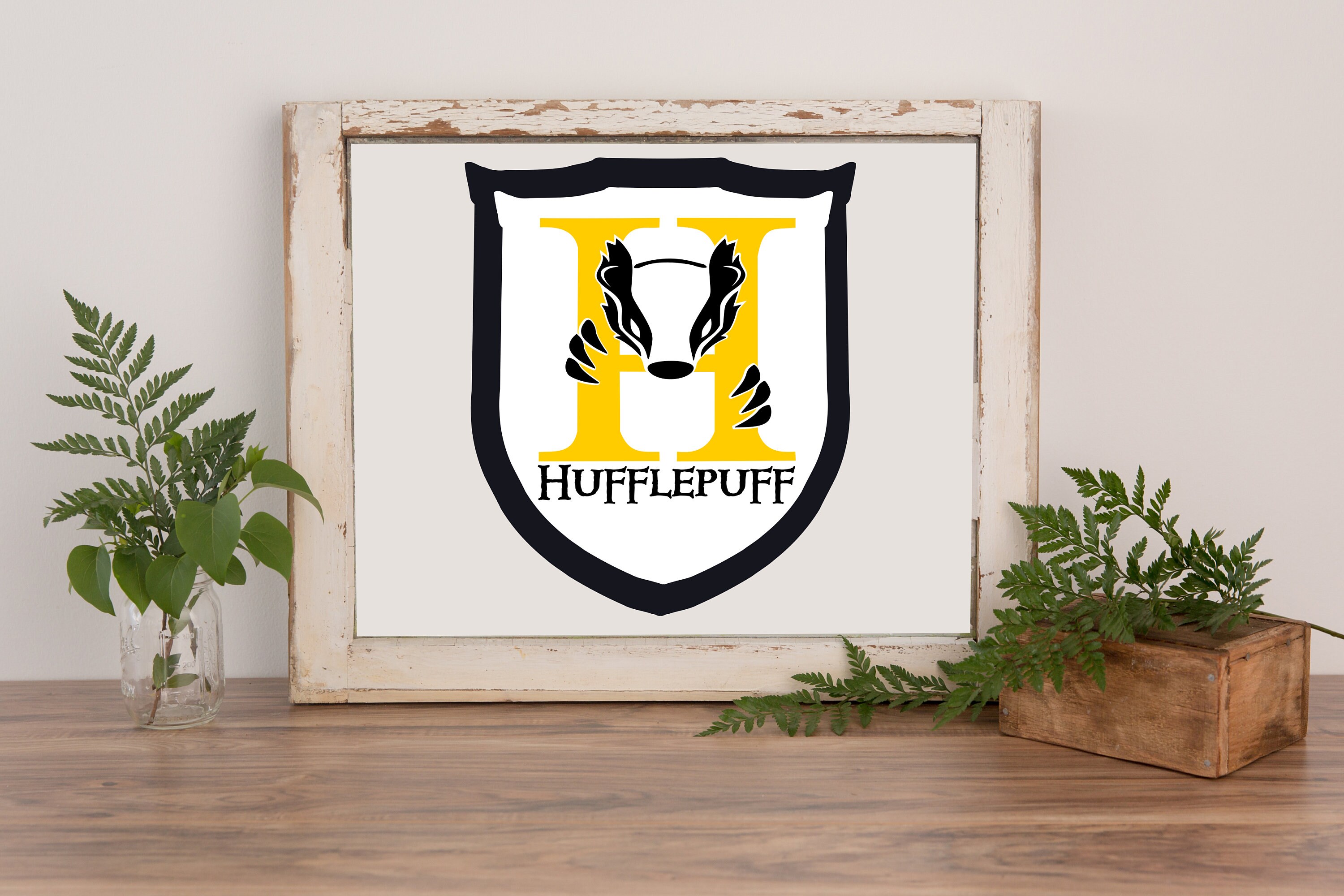 Hufflepuff Shield Harry Potter SVG Digital PNG for Harry | Etsy