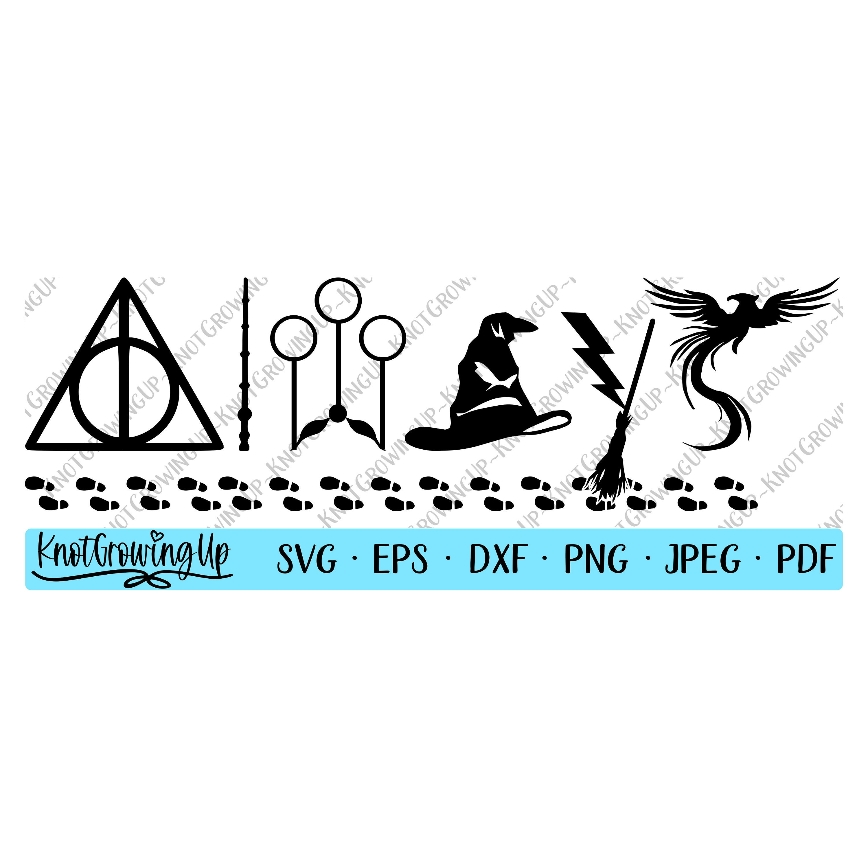 Harry Potter Always SVG PNG Jpg Eps Dxf Digital Download | Etsy Harry Potter Always SVG PNG Jpg Eps Dxf Digital Download | Etsy