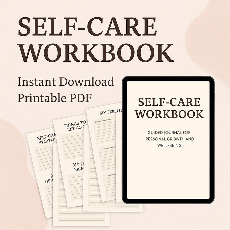 7-day Mind-body Reset Journal | Guided Daily Self-care Planner & Habit Tracker | Printable ...