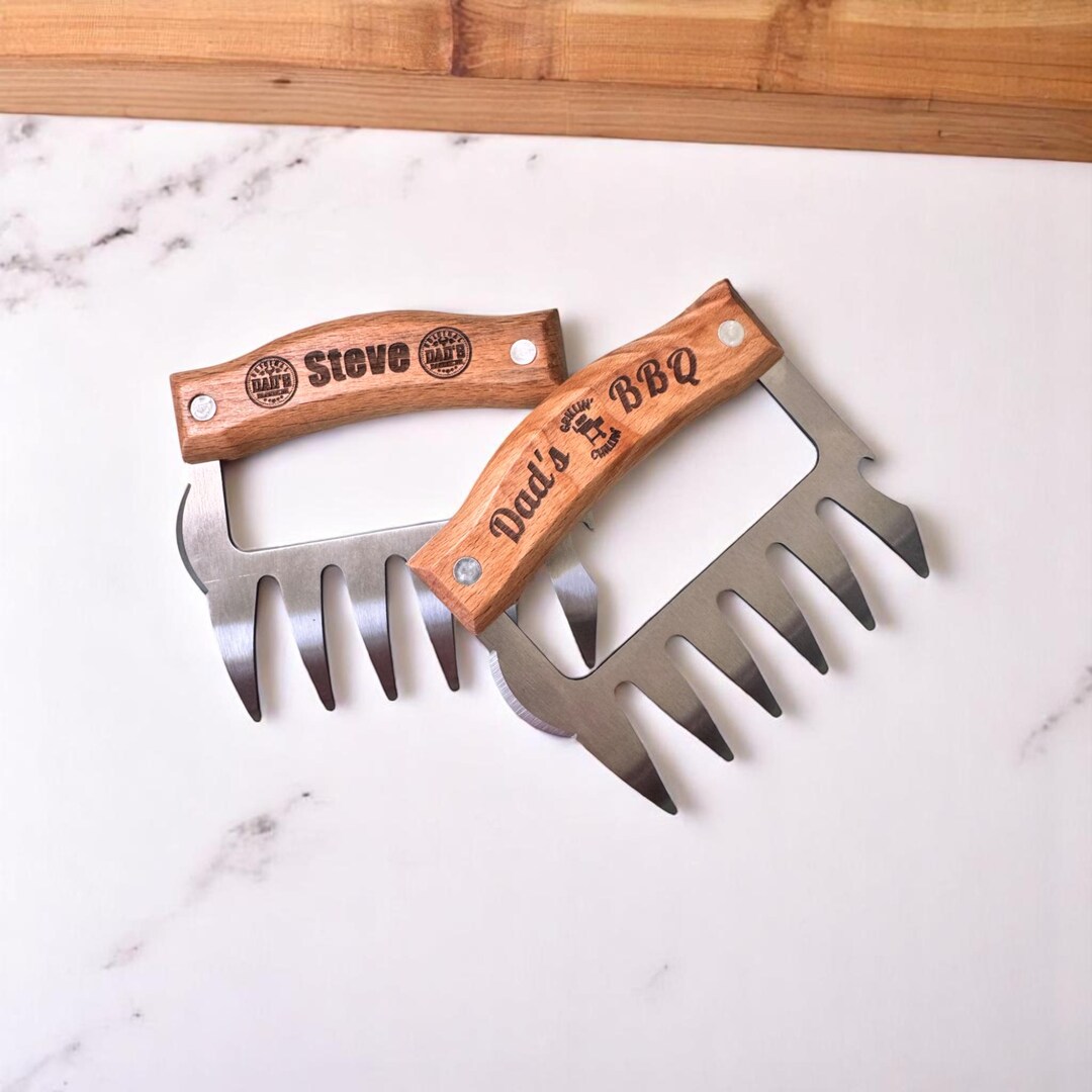 Personalized BBQ Meat Claws - Customized Grill Tools With Engraved ...