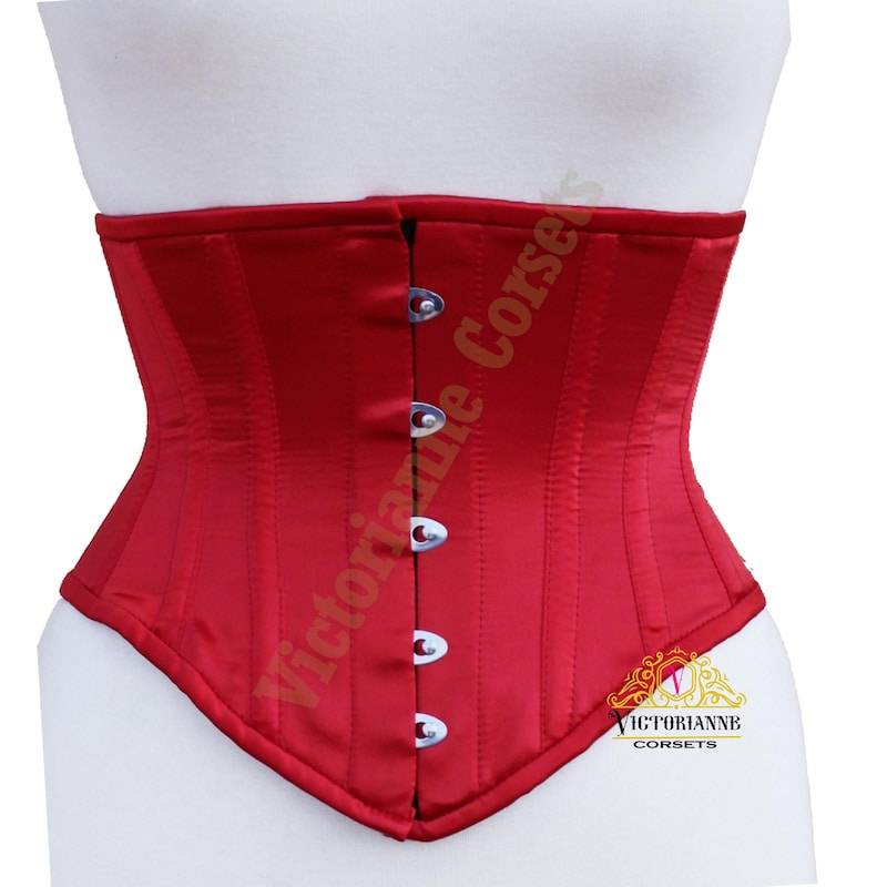 Red Corset - Etsy
