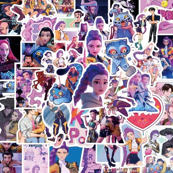 Kpop Demon Hunter Stickers - Etsy UK