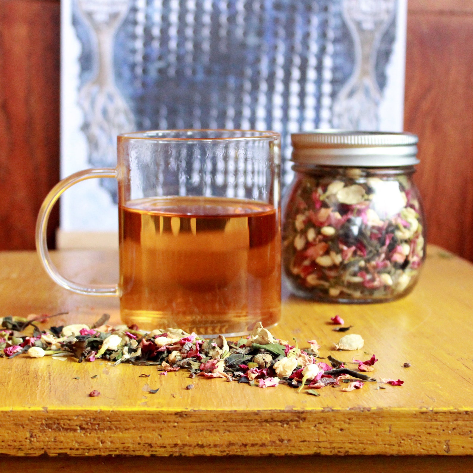 Full Moon Mood Herbal Tea Blend Loose Leaf Full Moon Tea | Etsy