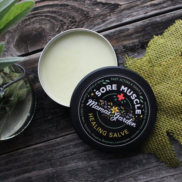 Sore Muscle Salve - Etsy