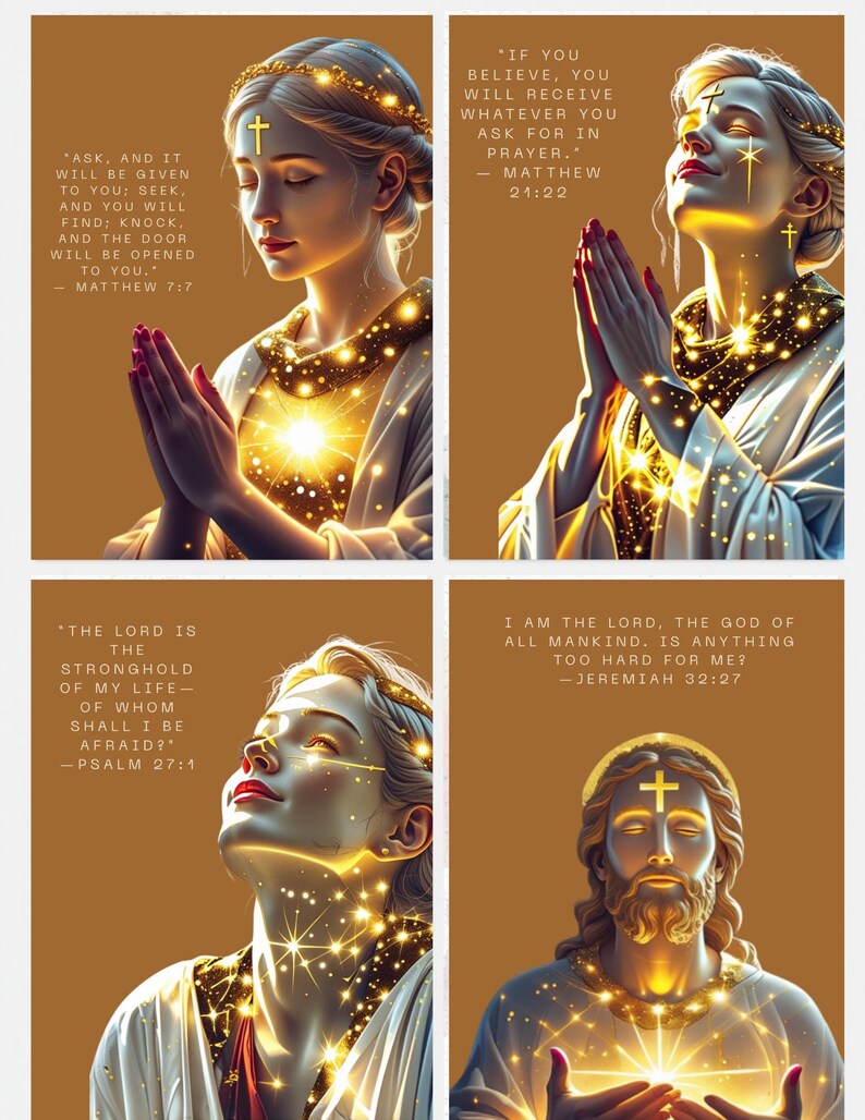 Manifest With God Scripture Cards PDF – Printable Christian Devotional ...