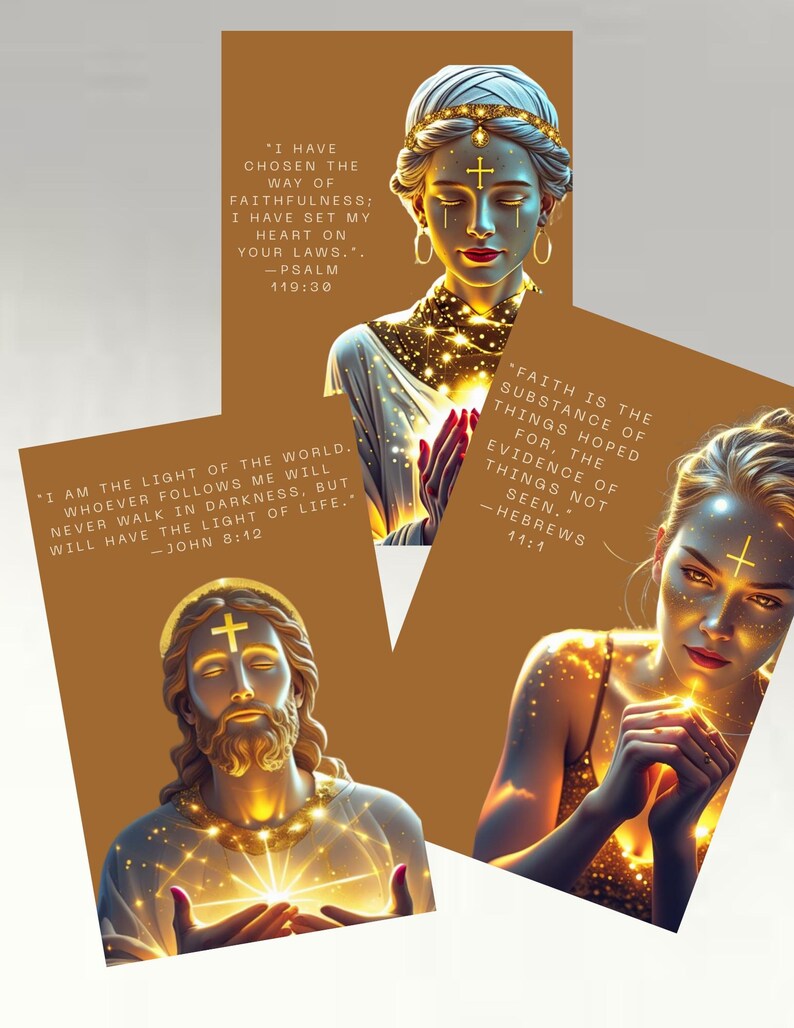 Manifest With God Scripture Cards PDF – Printable Christian Devotional ...