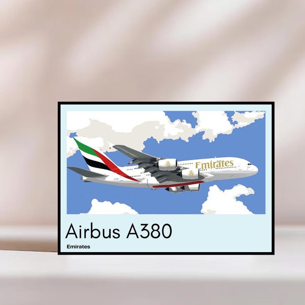 Emirates a 380 - Etsy